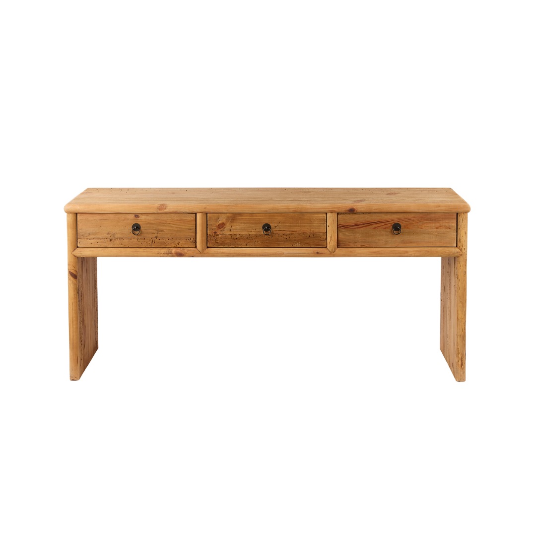 Freya Console Table - Natural - Ele Living