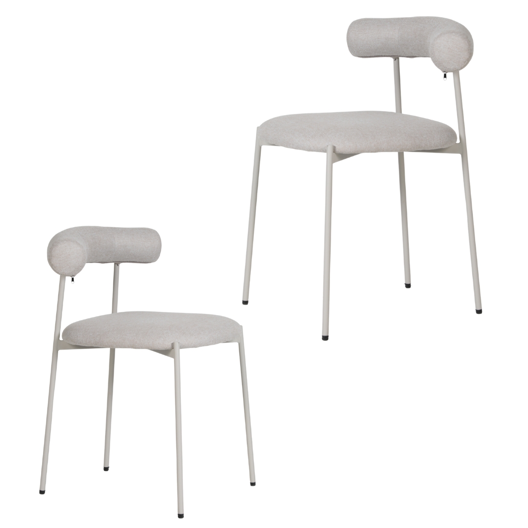 Soren Dining Chair - All Beige (set of 2) | Modern Chair Sets Australia ...